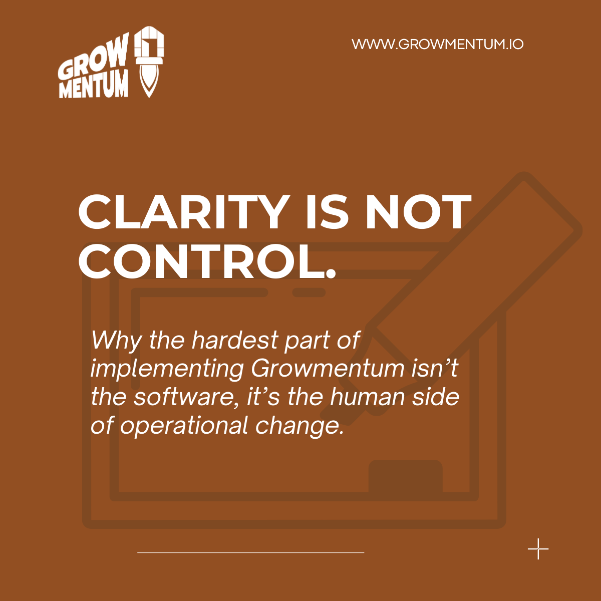 Clarity Is Not Control